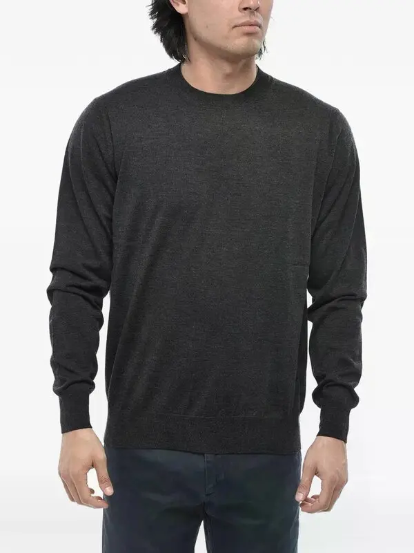 PAOLO PECORA Crew-neck Sweater - Grey