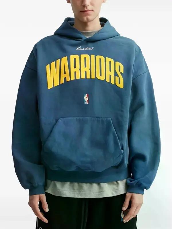 Fear Of God Warriors Jersey Hoodie - Blue
