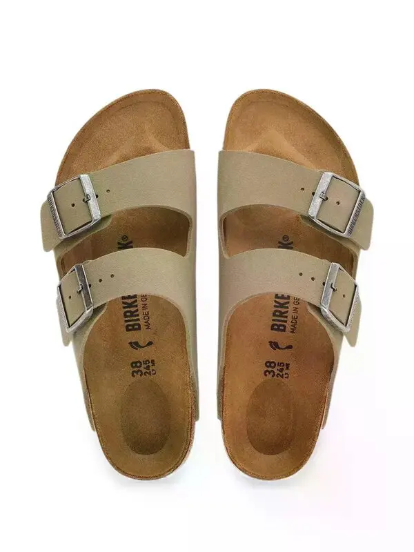 BIRKENSTOCK Arizona Suede Sandals - Neutrals