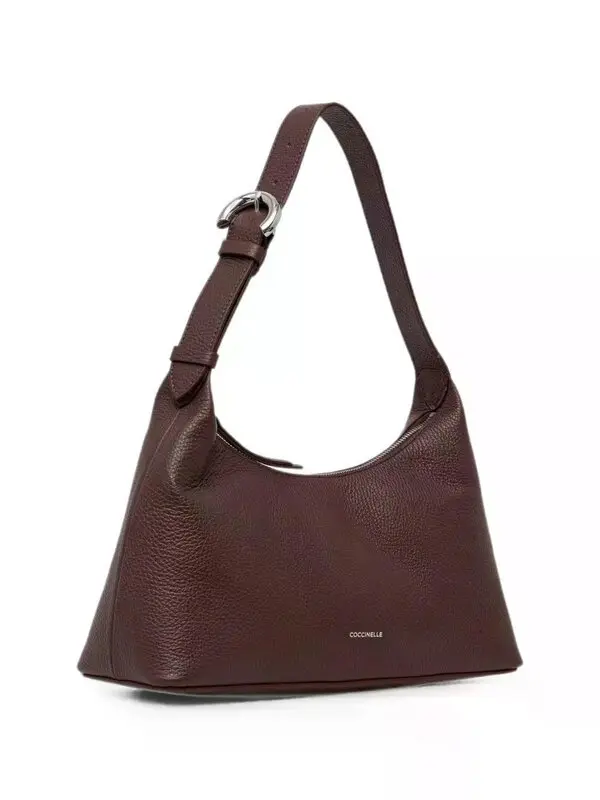 COCCINELLE Buckle-strap Shoulder Bag - Brown