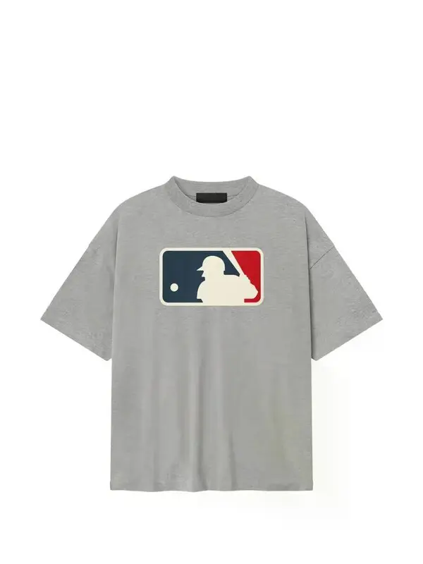 Fear Of God Logo-print Cotton T-shirt - Grey