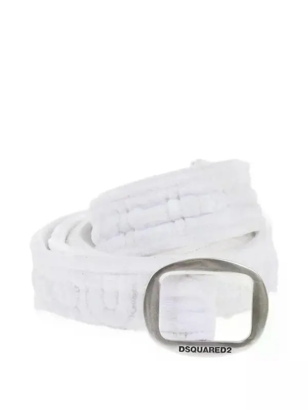 Dsquared2 Cotton Belt - White