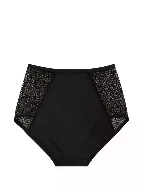 YASMINE ESLAMI Lou Mesh-panel Briefs