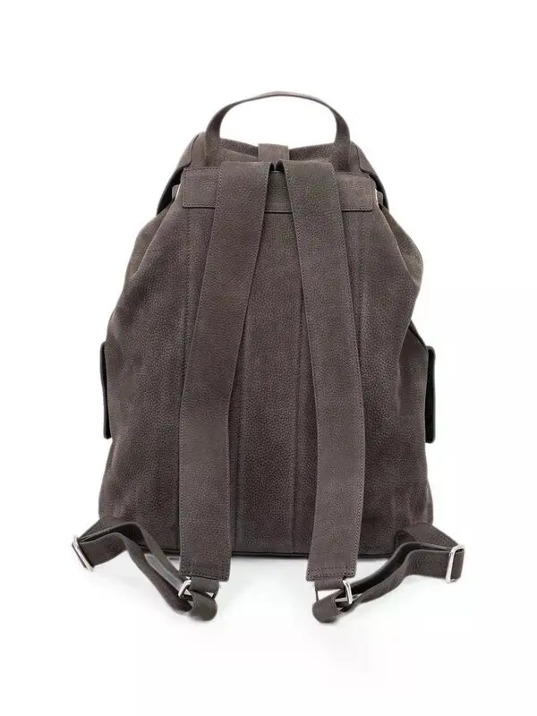 Orciani Nabucco Leather Backpack