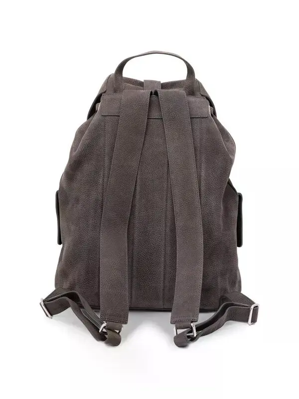 Orciani Nabucco Leather Backpack