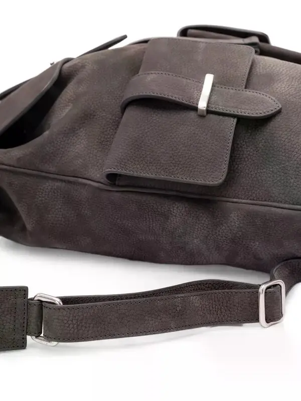 Orciani Nabucco Leather Backpack