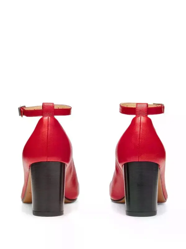 NICCOLO PASQUALETTI Obliqua Block-heel Pumps