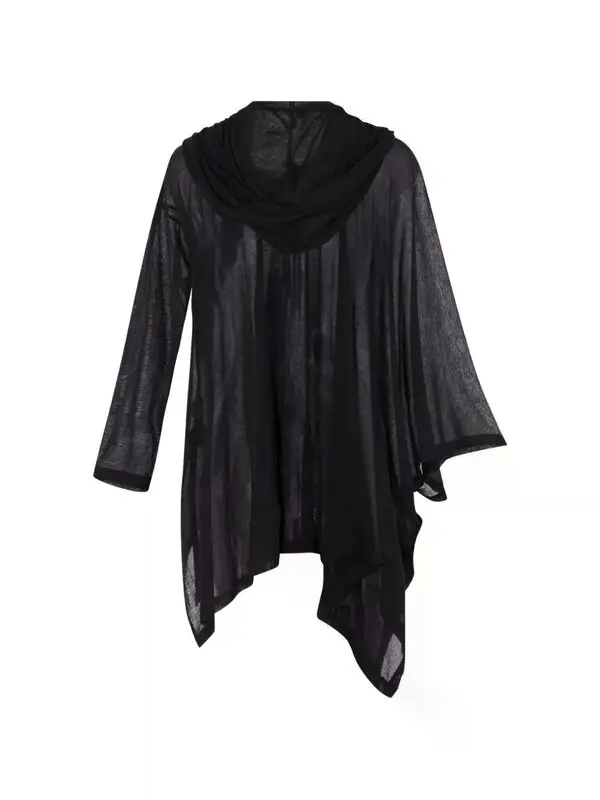 Yohji Yamamoto Asymmetrical Hooded Jacket