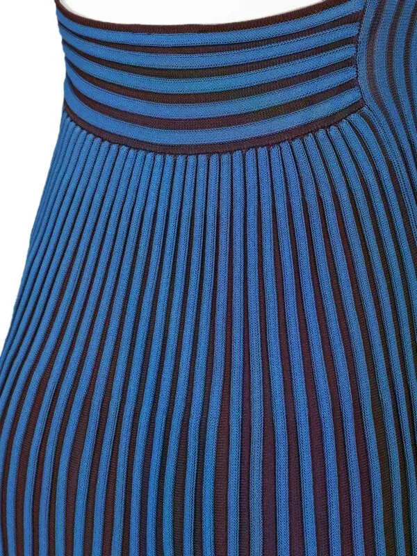 Staud Stripe-pattern Midi Dress