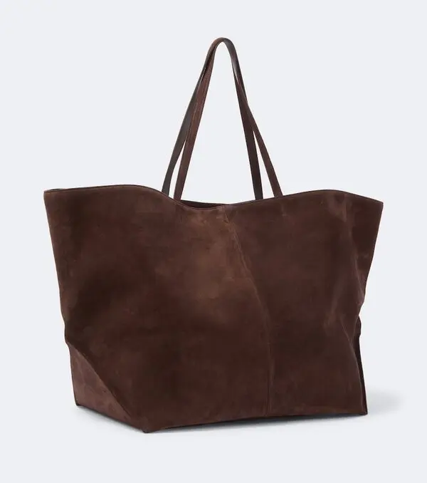 JIL SANDER Maxi Suede Tote Bag