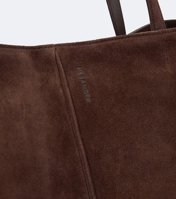 JIL SANDER Maxi Suede Tote Bag
