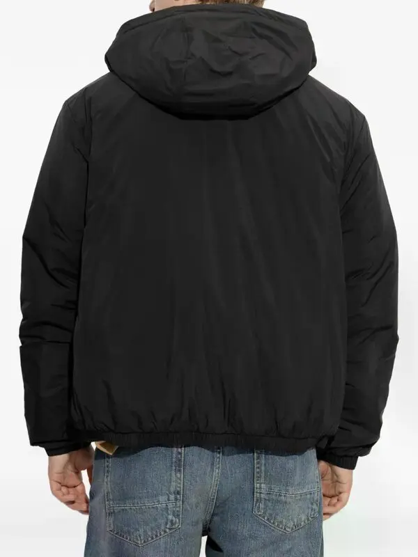 EA7 Logo-patch Hooded Jacket