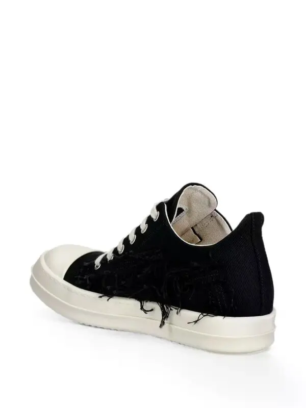Rick Owens Distressed Low-top Sneakers