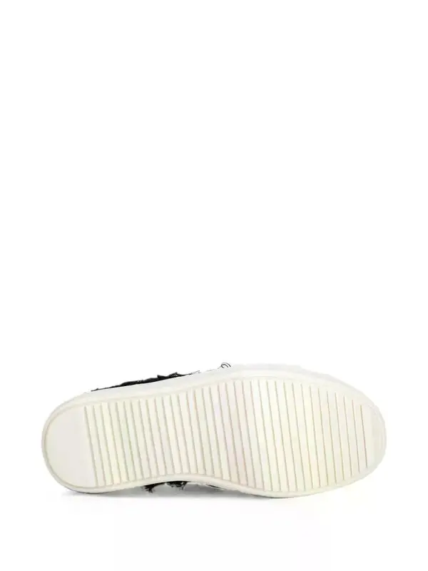 Rick Owens Distressed Low-top Sneakers