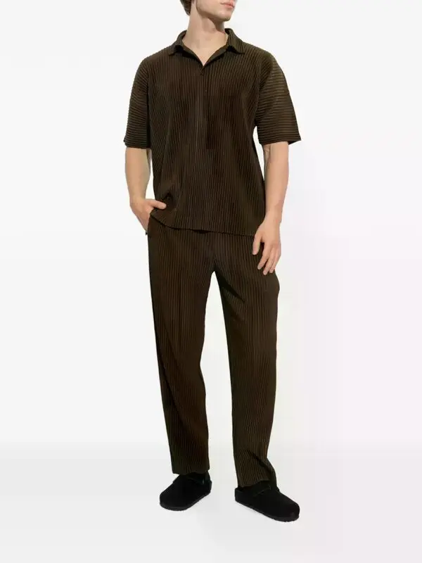 Issey Miyake Pleated Texture Trousers