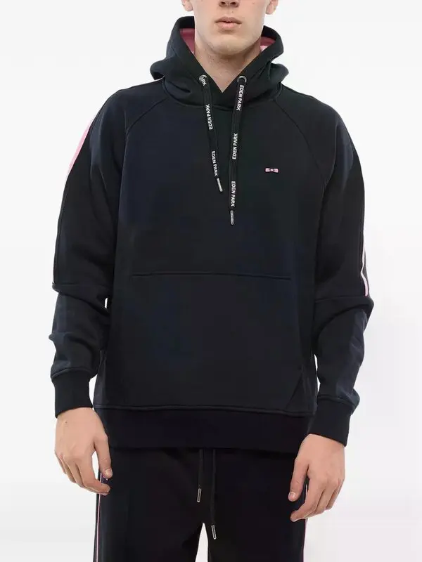EDEN PARK Logo Embroidered Drawstring Hoodie