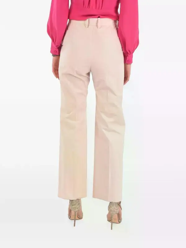 SUPER BLOND Pleated Straight-leg Trousers