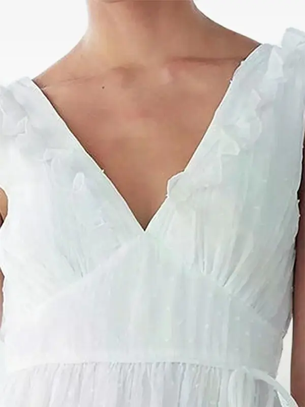 ST MRLO Ruffled Tiered Maxi Dress