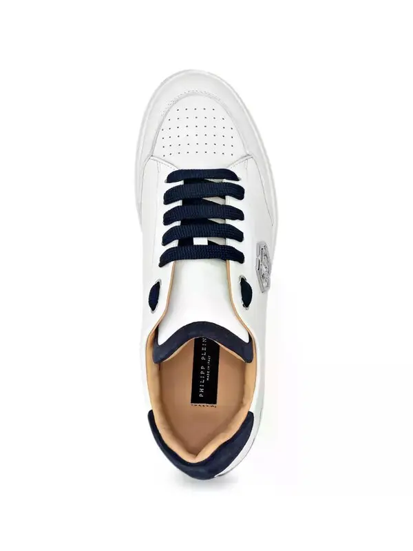 Philipp Plein Hexagon Logo-plaque Perforated Sneakers