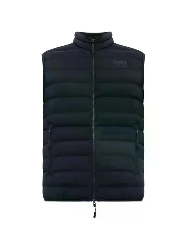EA7 Quilted Insulated Gilet - Blue