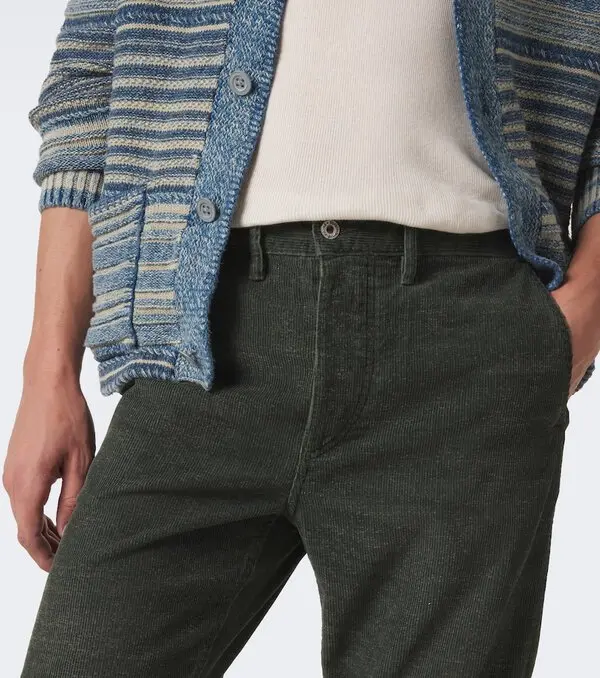 Ralph Lauren Cotton Corduroy Straight Pants
