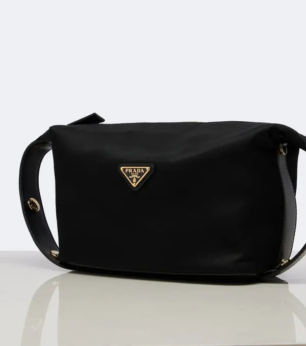 Prada Re-nylon Mini Top-handle Bag - Black