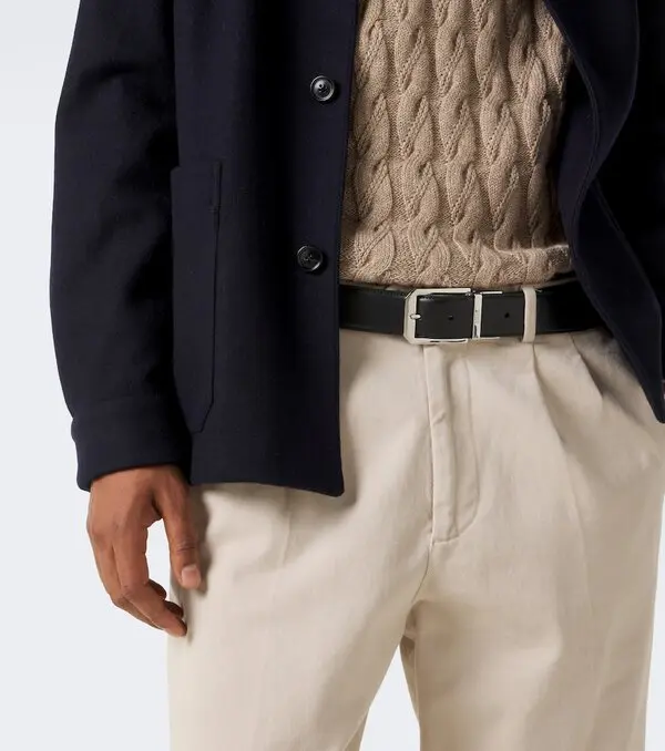 Zegna Reversible Leather Belt