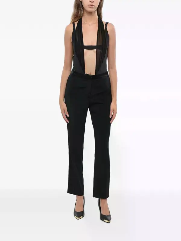 NICO GIANI Tonal Side Stripe Tailored Trousers