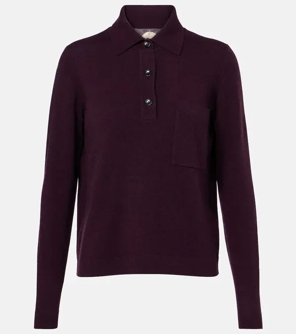 Jardin Des Orangers Polo Sweater - Purple