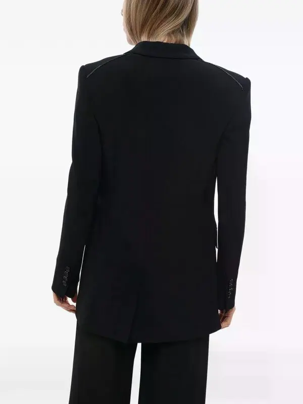 John Richmond Peak Lapel Logo-chain Blazer