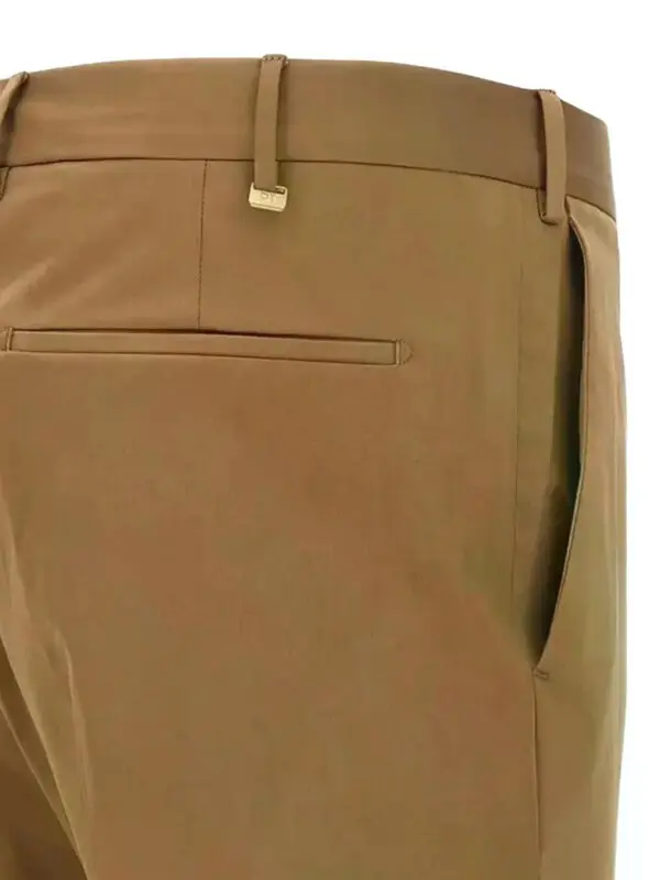 PT TORINO Logo Detail Tailored Trousers