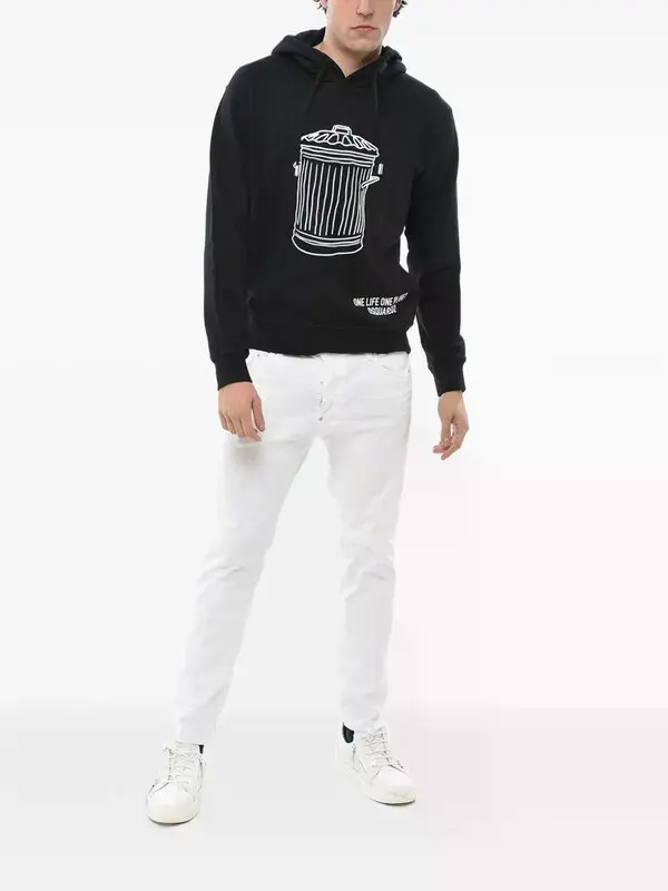 Dsquared2 Logo Print Hoodie