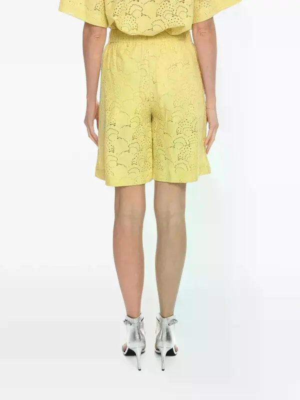 SAMSOE SAMSOE Perforated-pattern Karen Shorts