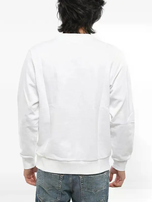 DIESEL® Brushed Logo-print Sweatshirt