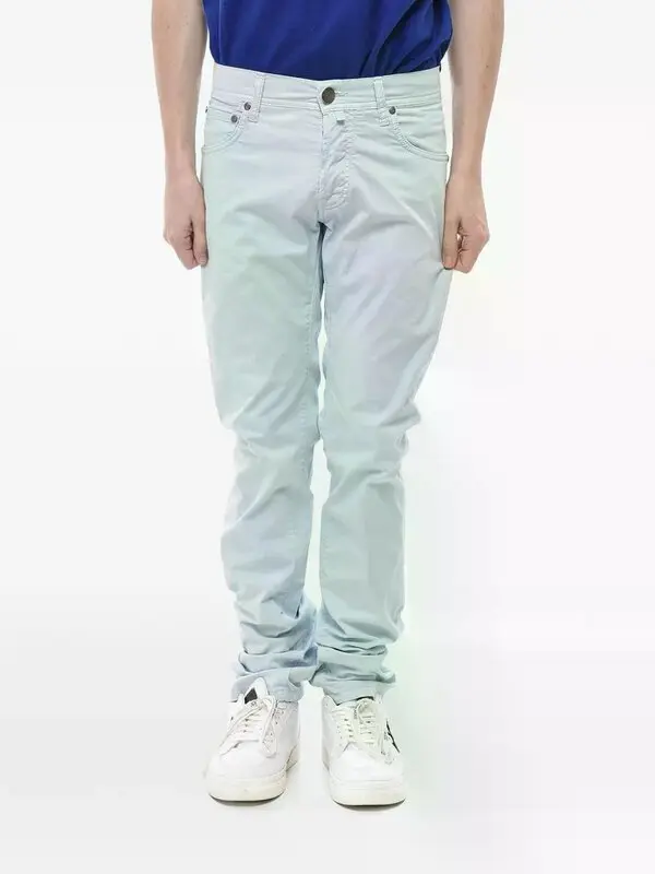 Corneliani Id Embroidered Jeans