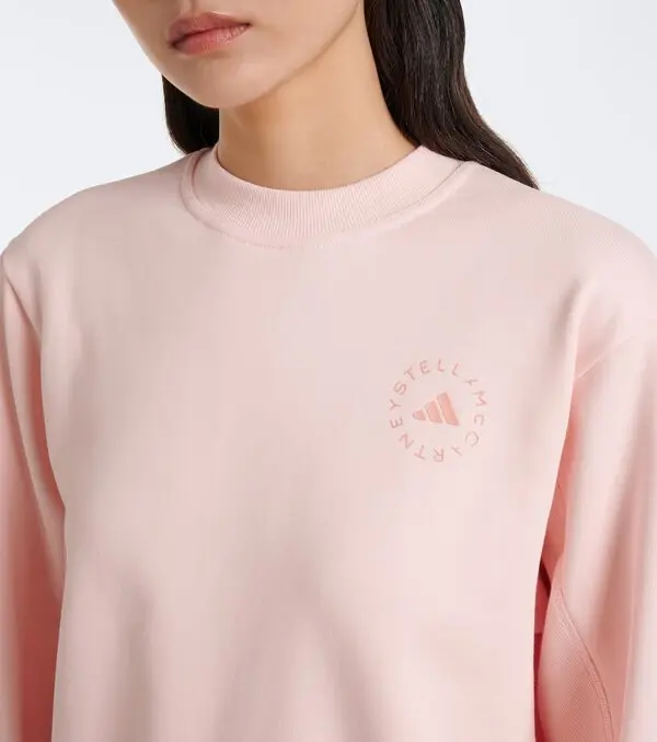 Adidas By Stella McCartney Cotton Jersey Sweatshirt