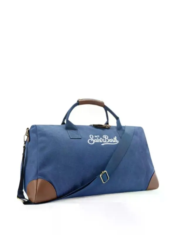 MC2 SAINT BARTH Logo-embroidered Shoulder Bag