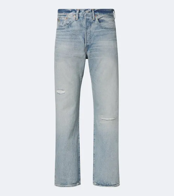 Ralph Lauren Faded Straight Jeans - Blue