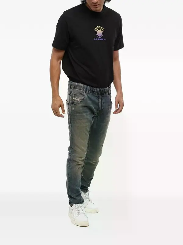 DIESEL® D-krooley Joggjeans In Faded Denim