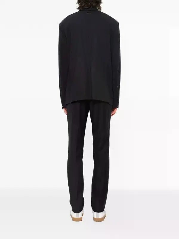 WOOYOUNGMI Zip-detail Notched-lapel Blazer