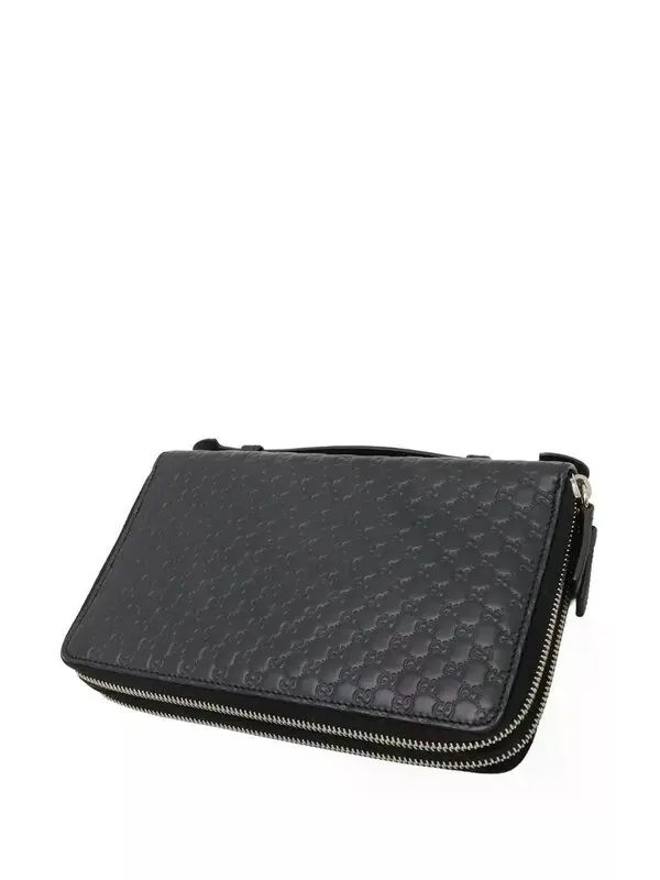 Gucci 2000-2015 Microguccissima Zip Around Wallet Long Wallets