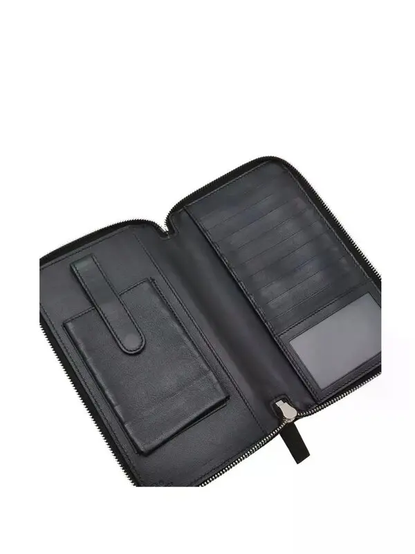 Gucci 2000-2015 Microguccissima Zip Around Wallet Long Wallets