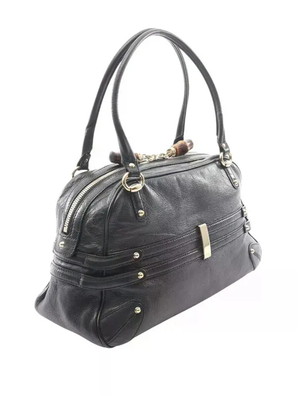 Gucci Calfskin Wave Handbag