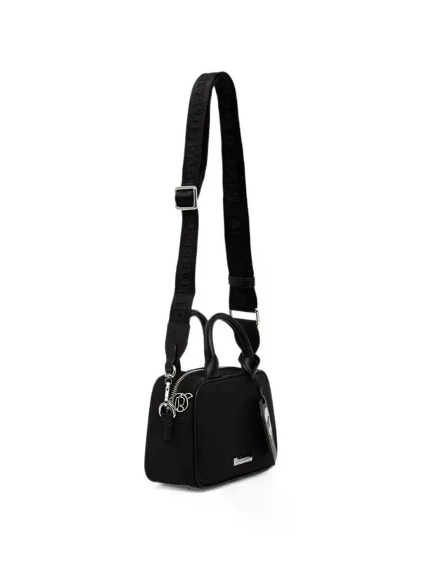 Karl Lagerfeld Logo-strap Luggage Tag Shoulder Bag