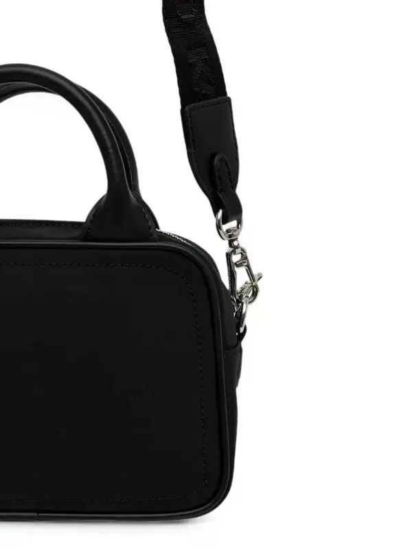 Karl Lagerfeld Logo-strap Luggage Tag Shoulder Bag