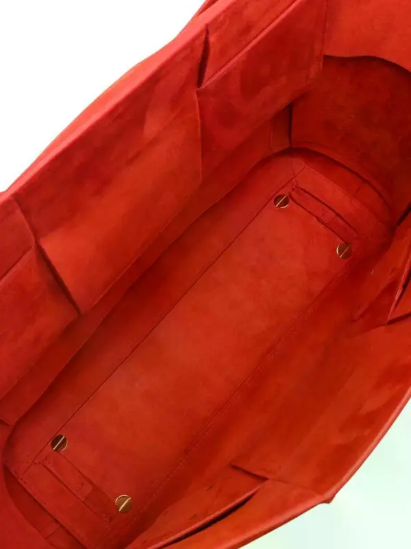 Bottega Veneta Medium Suede Maxi Intrecciato Arco Bag Tote Bag
