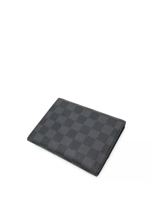 LOUIS VUITTON 2009 Damier Graphite Compact Modulable Wallet Small Wallets - Black