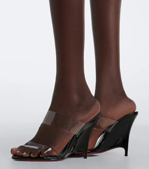 CHRISTIAN LOUBOUTIN Miss Z Tpu Wedge Sandals