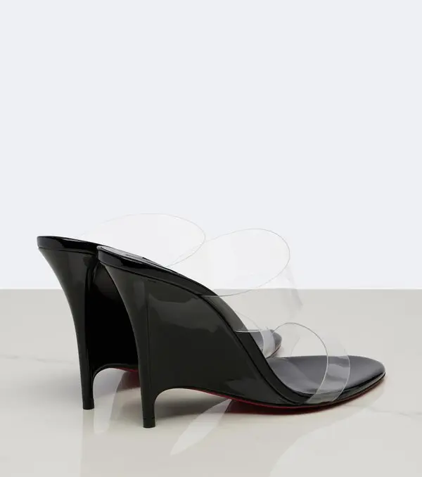 CHRISTIAN LOUBOUTIN Miss Z Tpu Wedge Sandals