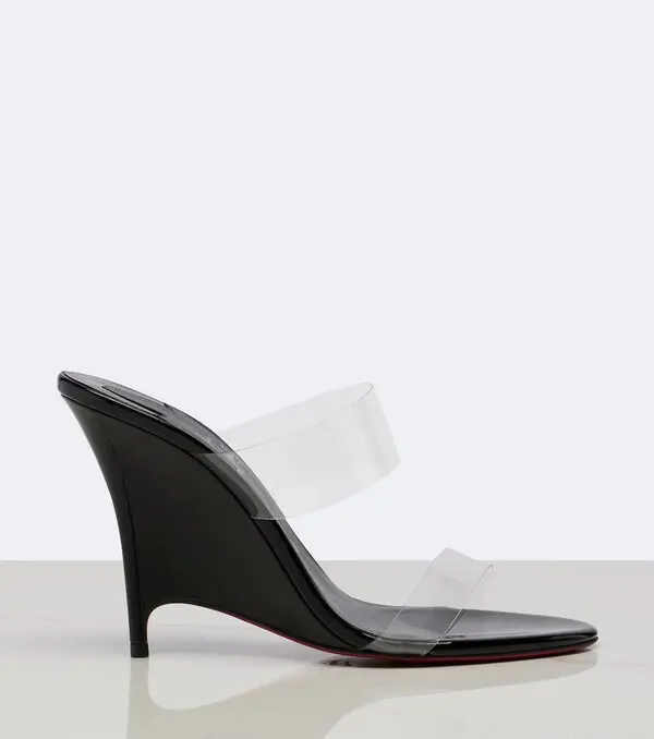 CHRISTIAN LOUBOUTIN Miss Z Tpu Wedge Sandals
